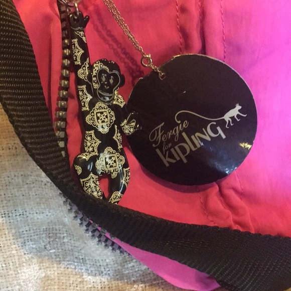 Kipling | Bags | Kipling Hot Pink Crossbody Fergie For Kipling | Poshmark